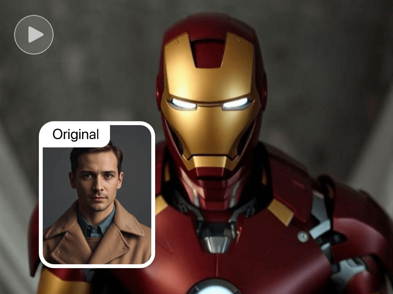 Free Iron Man AI Video Generator: Become Tony Stark with AI | Clipfly