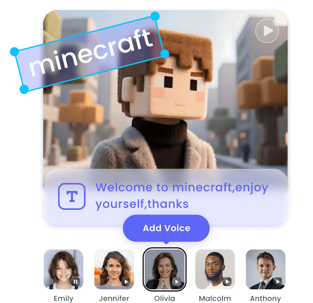Free AI Minecraft Video Generator | Clipfly