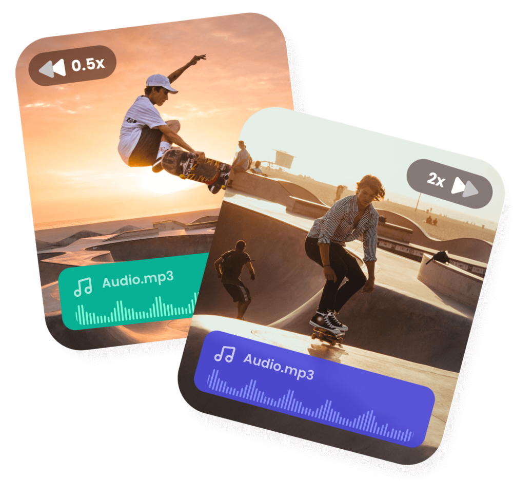 Free Audio Speed Changer: Speed up & Slow down Music | Clipfly