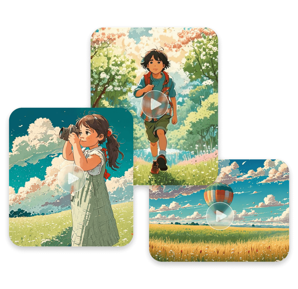 AI Anime Video Generator Online – Studio Ghibli Effects