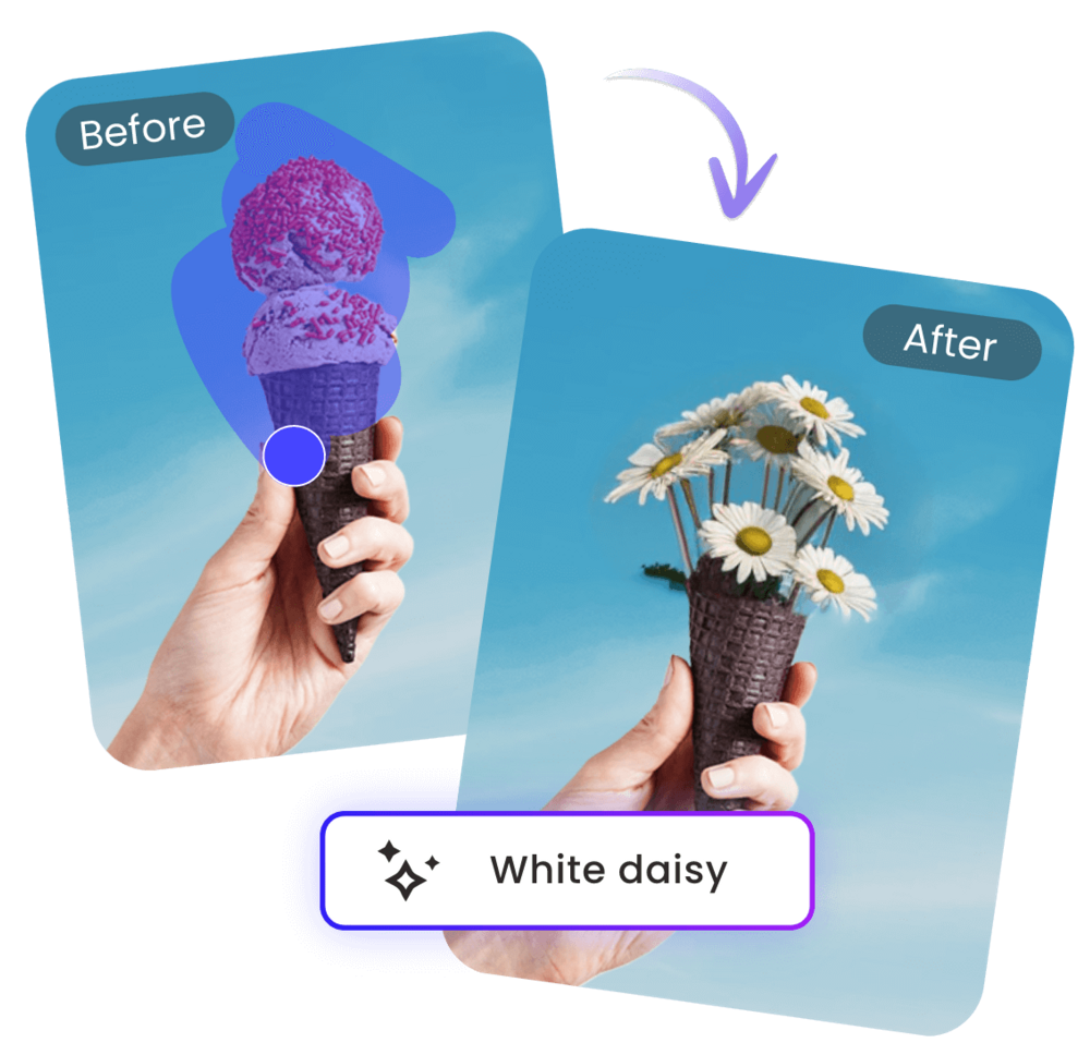 AI Replace: Erase and Replace Any Part of an Image for Free | Clipfly