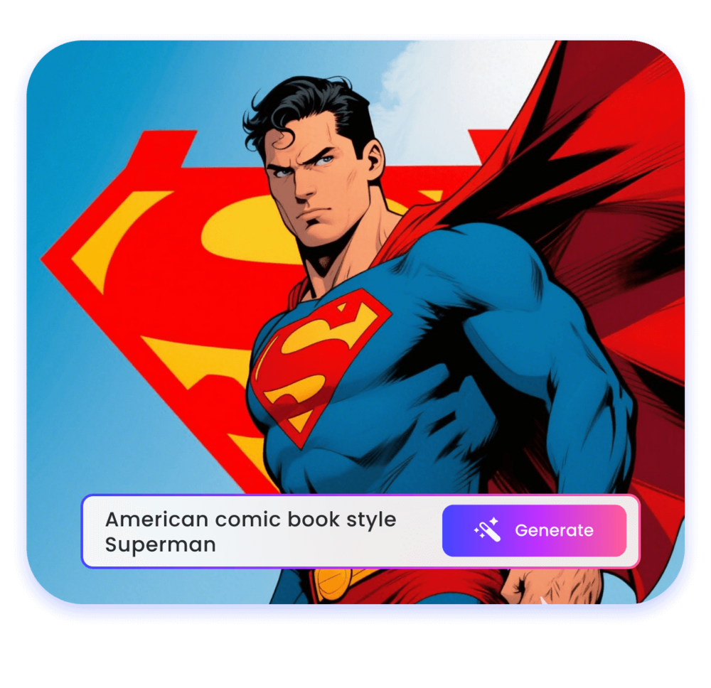 AI Superhero Generator: Create Your Own Superhero Character | Clipfly