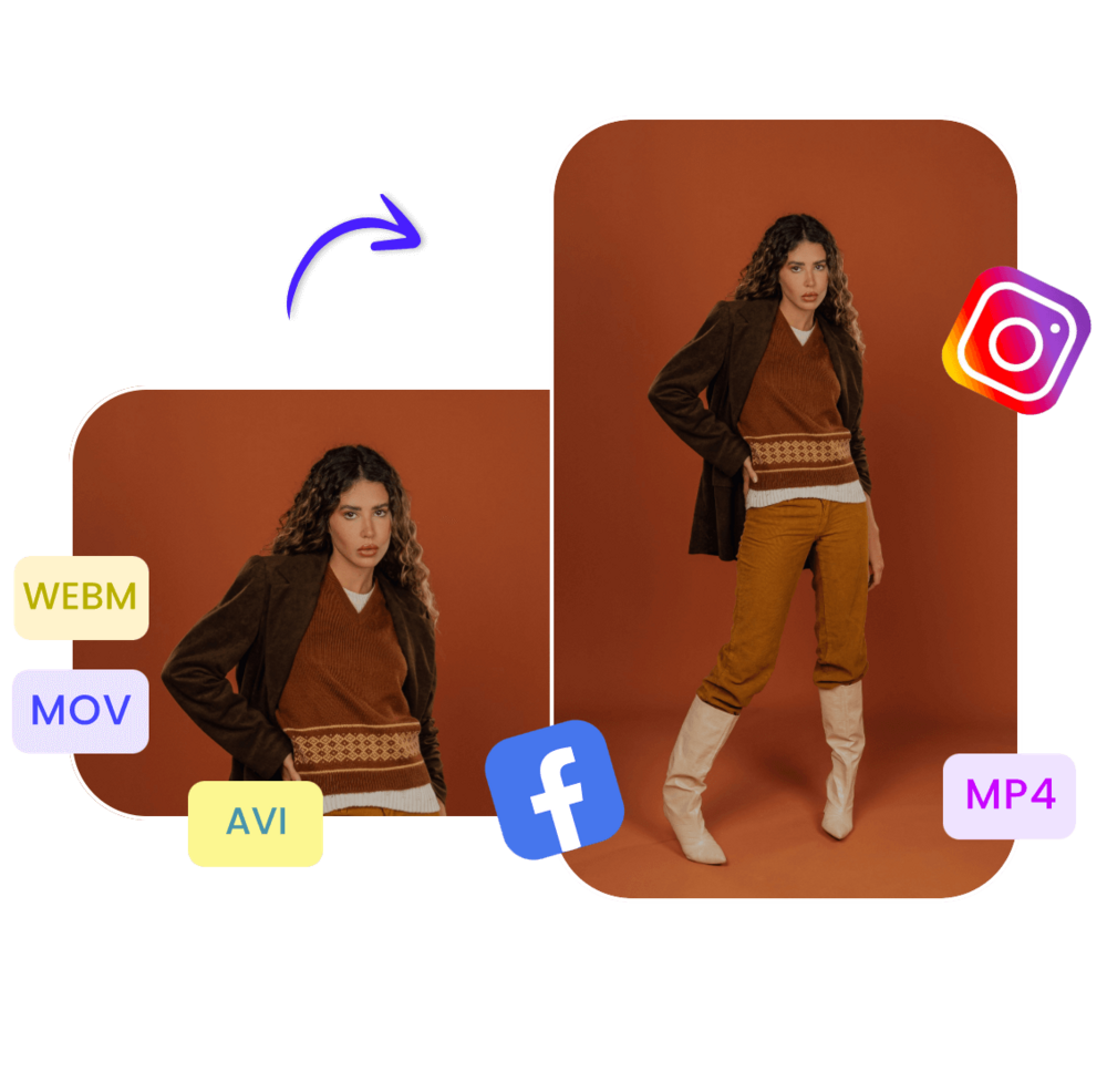 Online Reel Maker: Easily Create Scroll-Stopping FB & IG Reels | Clipfly