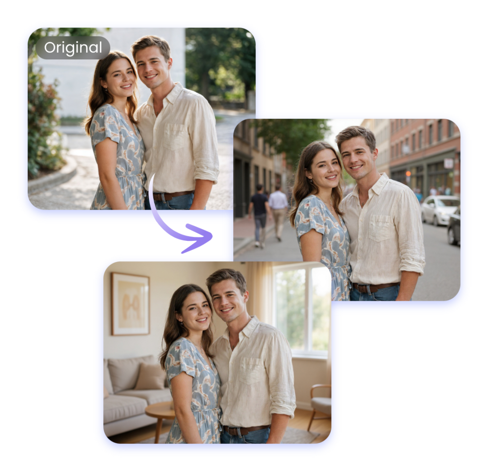 AI Couple Photo Maker Online Free for AI Couple Images | Clipfly