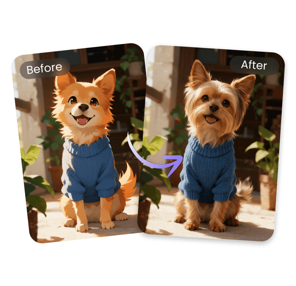 Anime to Realistic AI - Convert Anime to Real Life Free Online | Clipfly
