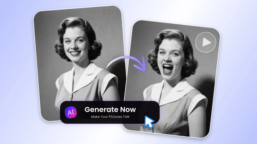 Animate Old Photos Free Online: Old Photo to Video with AI | Clipfly