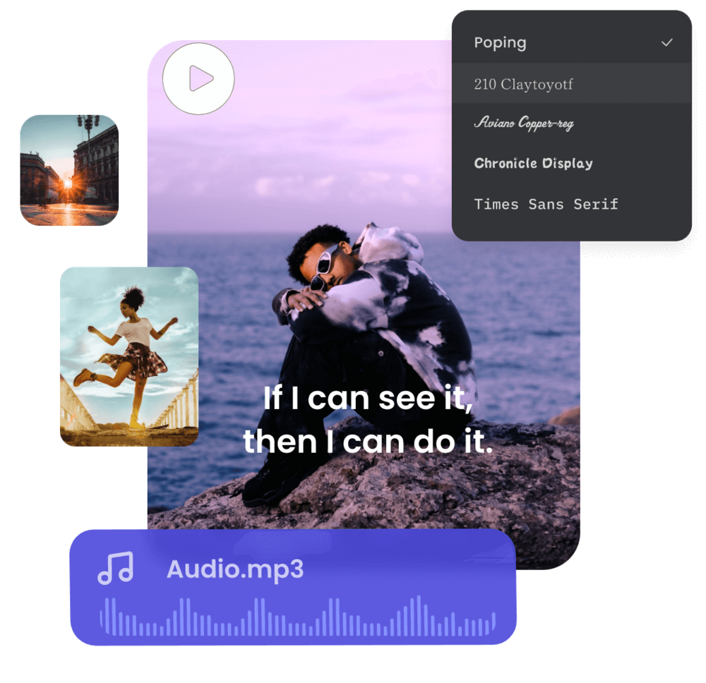 Free Lyric Video Maker Online: Add Lyrics to Video | Clipfly