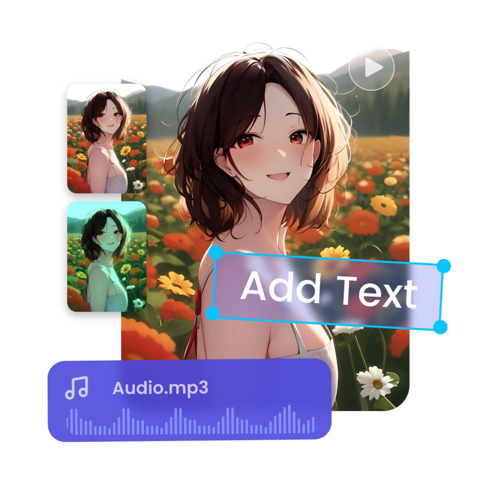 Online AI Cartoon Video Generator from Text and Image