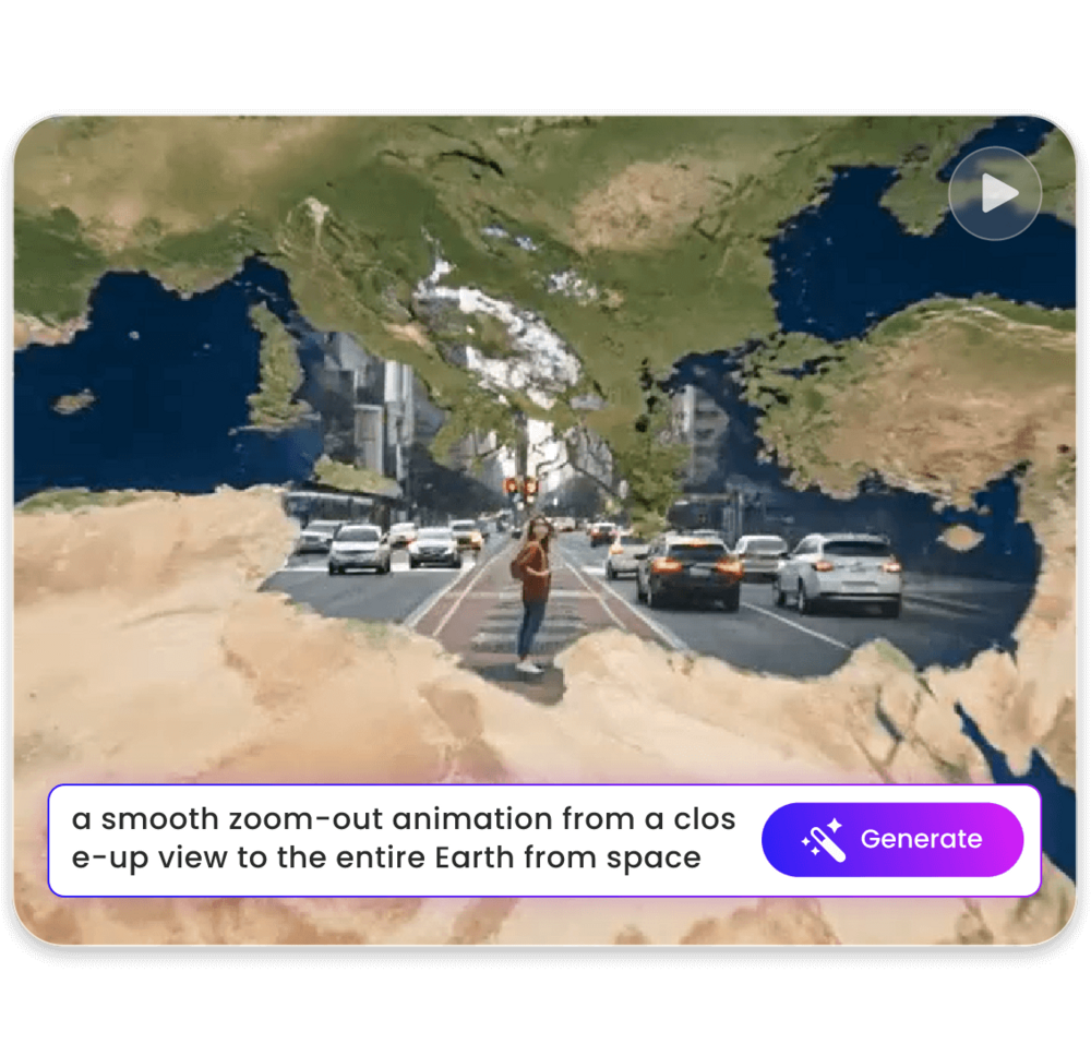 Earth Zoom Out AI Free: From Earth to Universe | Clipfly