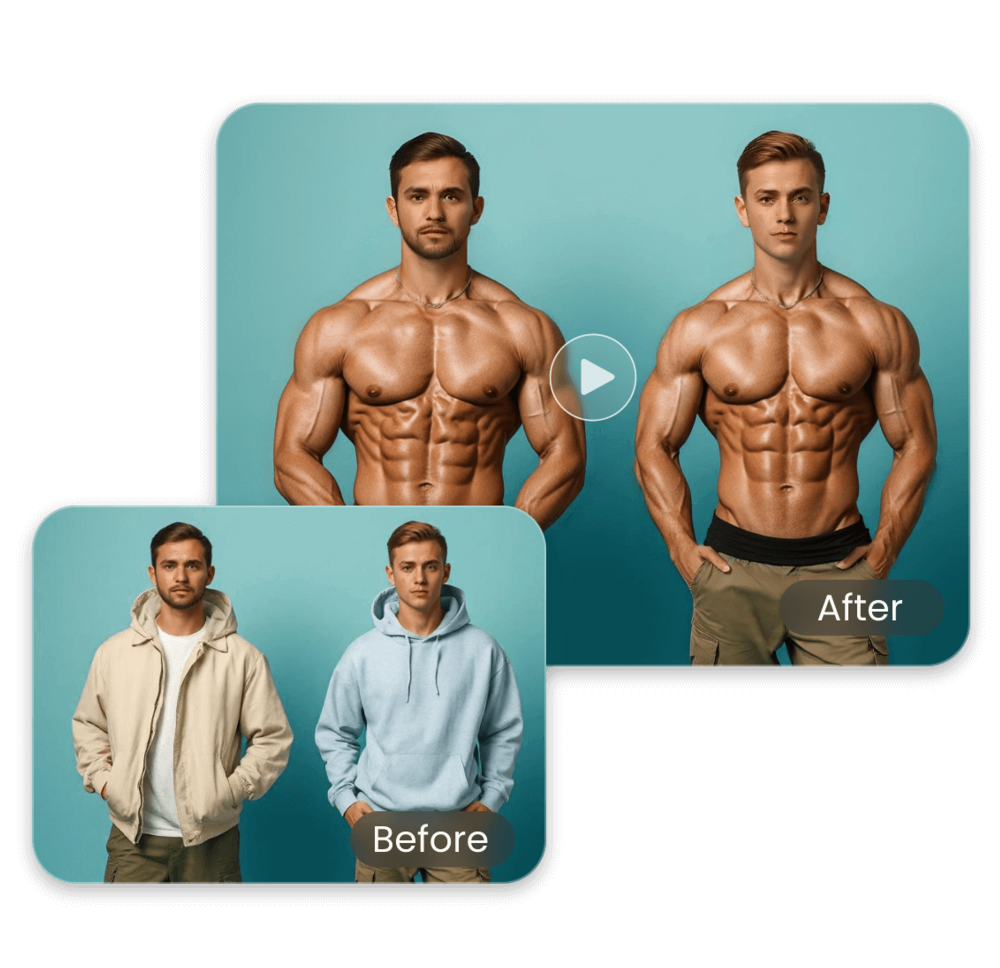 AI Muscle Generator Free Online - Create Muscle Growth Videos | Clipfly
