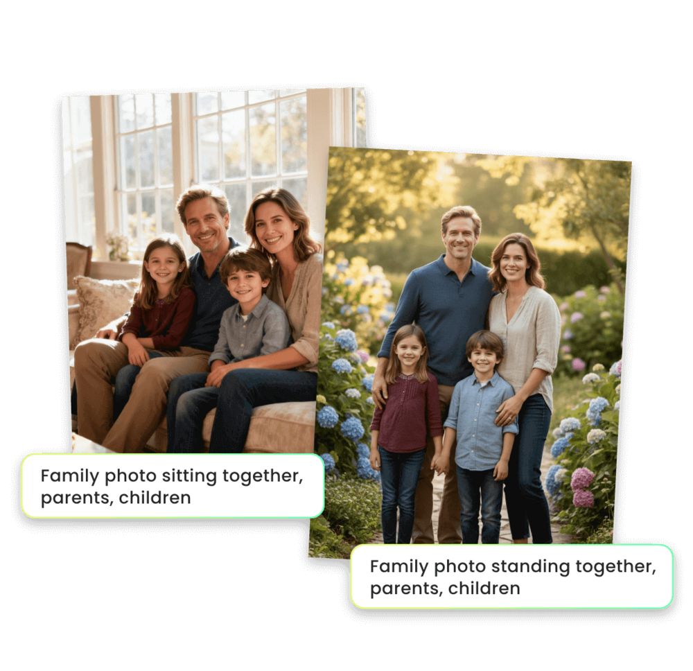 Free AI Family Photo Generator Online: Make AI Family Portrait | Clipfly
