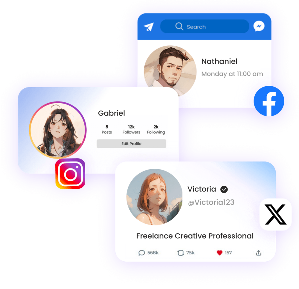 Free AI Cartoon Character Generator: From Photo & Text | Clipfly