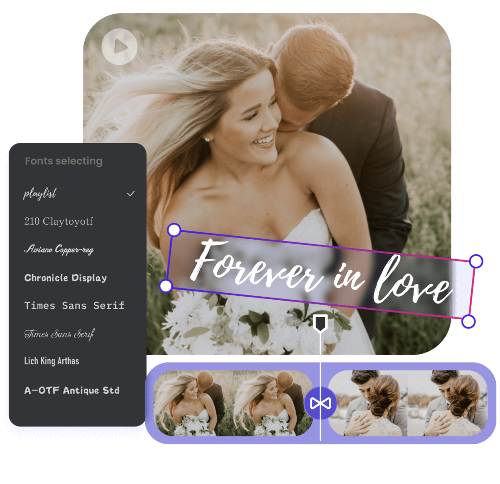 Wedding Invitation Video Maker Online | Clipfly