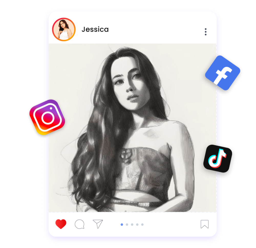 Photo to Sketch Free Online: Turn Your Photo into a Sketch | Clipfly