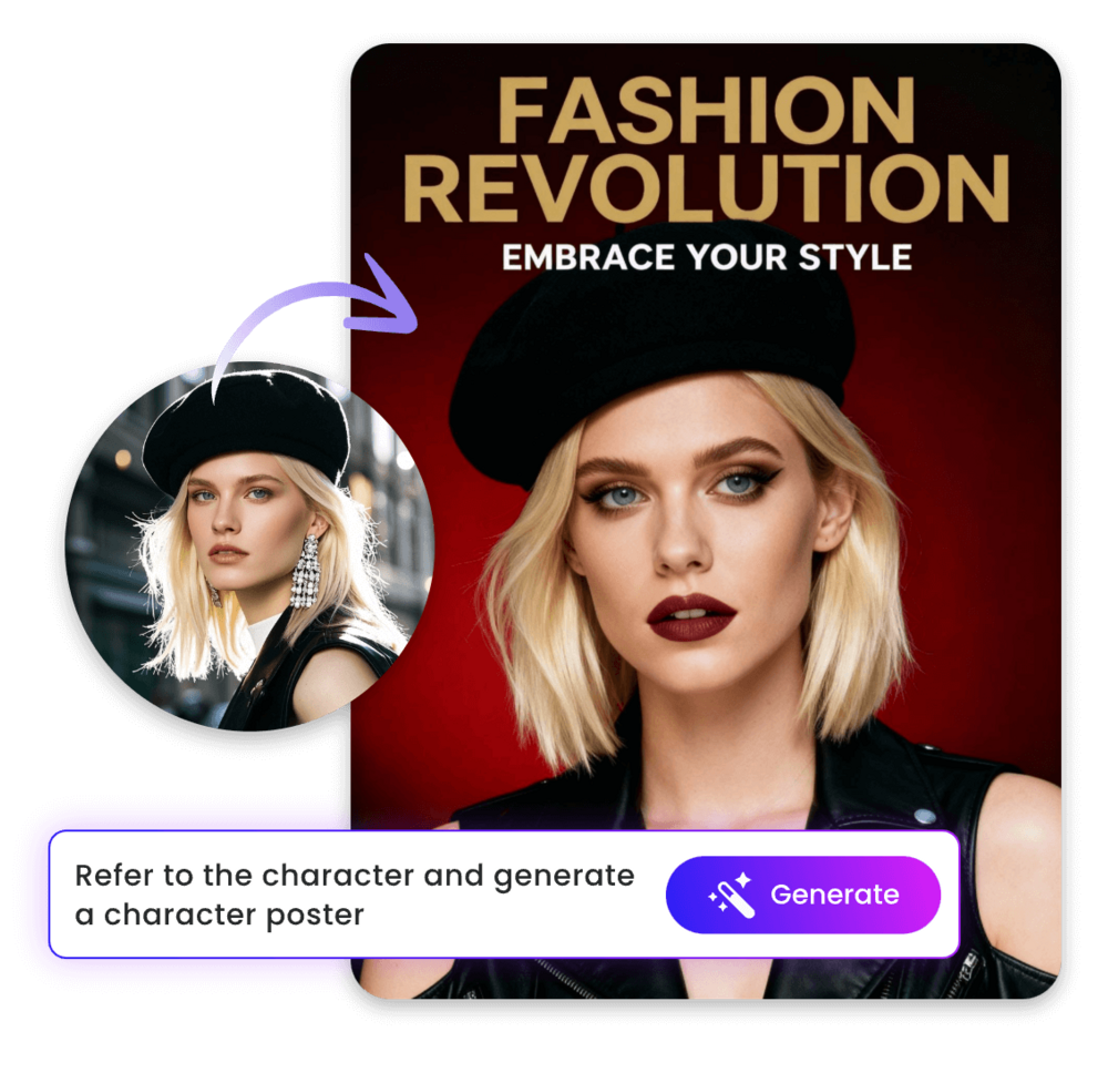 AI Poster Generator: Free AI Poster Maker from Text | Clipfly
