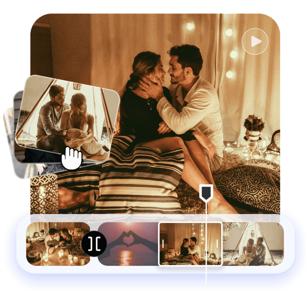 Valentine's Day Video Maker: Video Gift for Beloved One | Clipfly Valentine's Day Video Maker: Video Gift for Beloved One | Clipfly