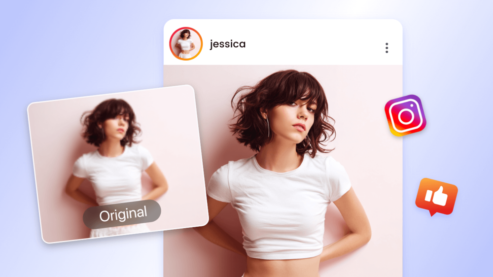 Sharpen Image to Clear Photo - AI Image Sharpener Online | Clipfly