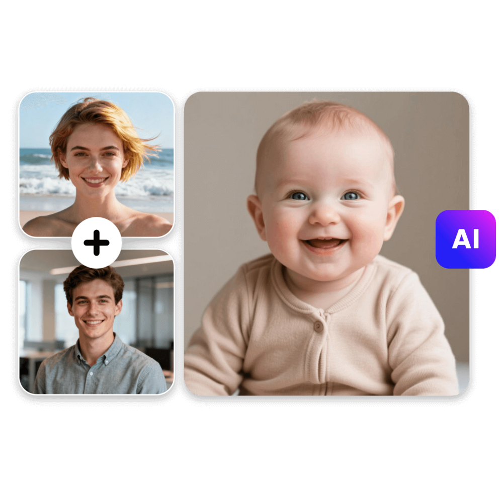 Free AI Baby Face Generator Online: See Your Future Baby | Clipfly