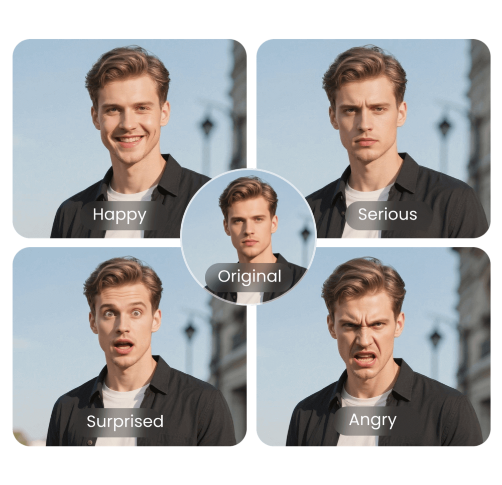 AI Face Expression Changer - Change Facial Expression | Clipfly