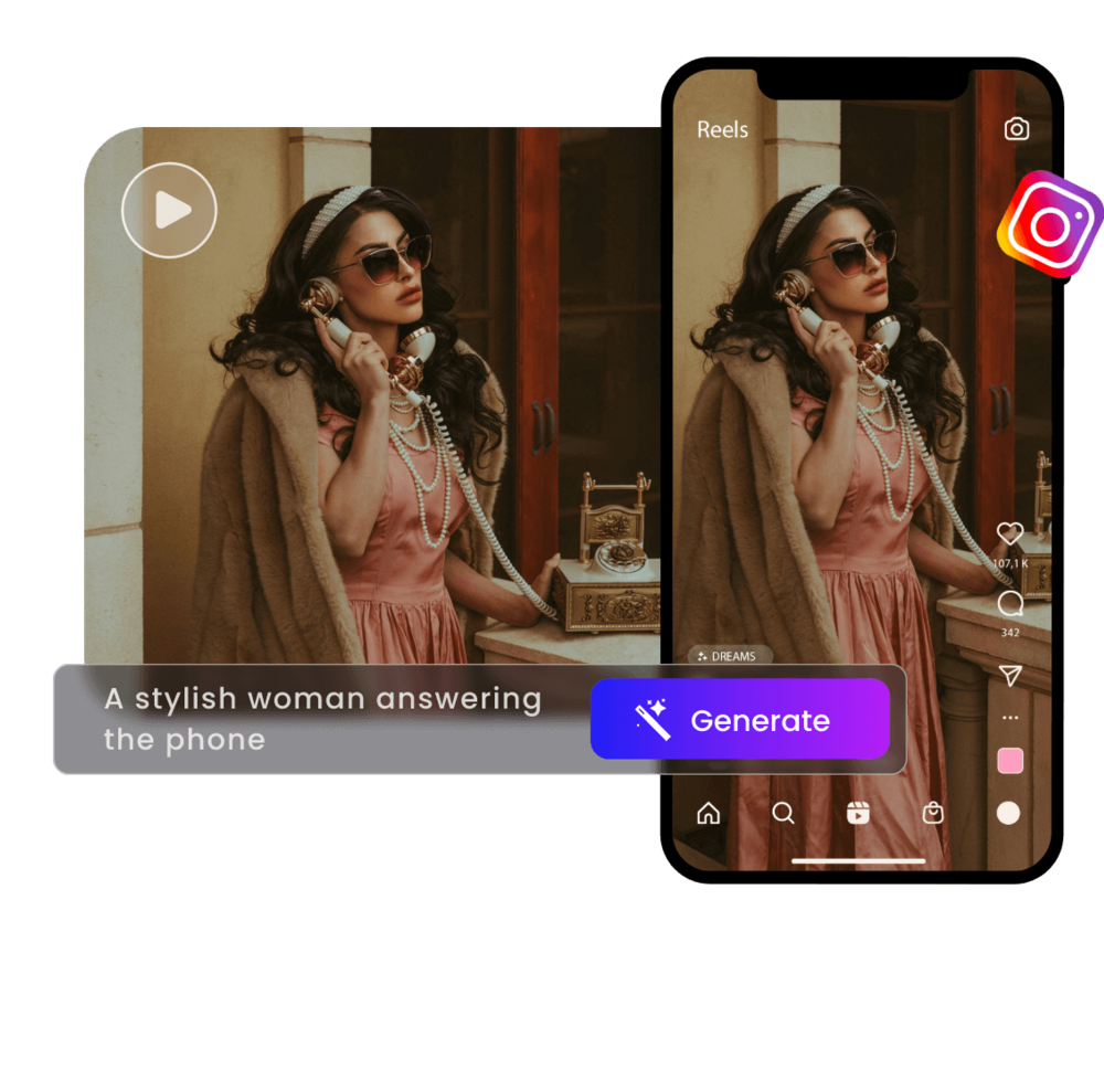 AI Reel Generator Online- Create Reel Videos for Free | Clipfly