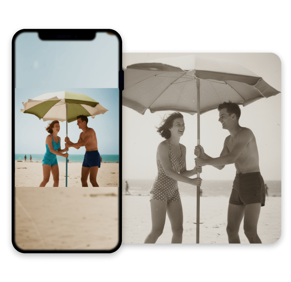 Colorize Photo: Convert Black and White Photo to Color | Clipfly