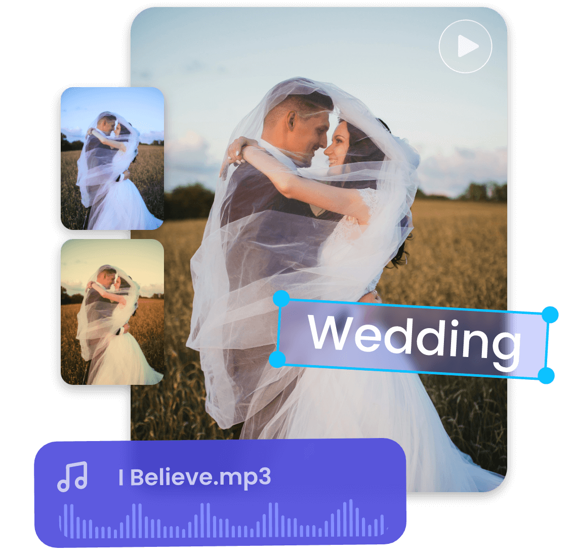 Free Wedding Video Maker Online – No Watermark | Clipfly