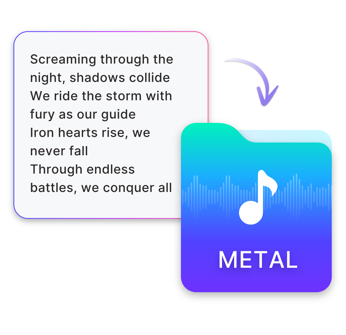 Free AI Metal Music Generator - Make Heavy Metal from Text Online | Clipfly