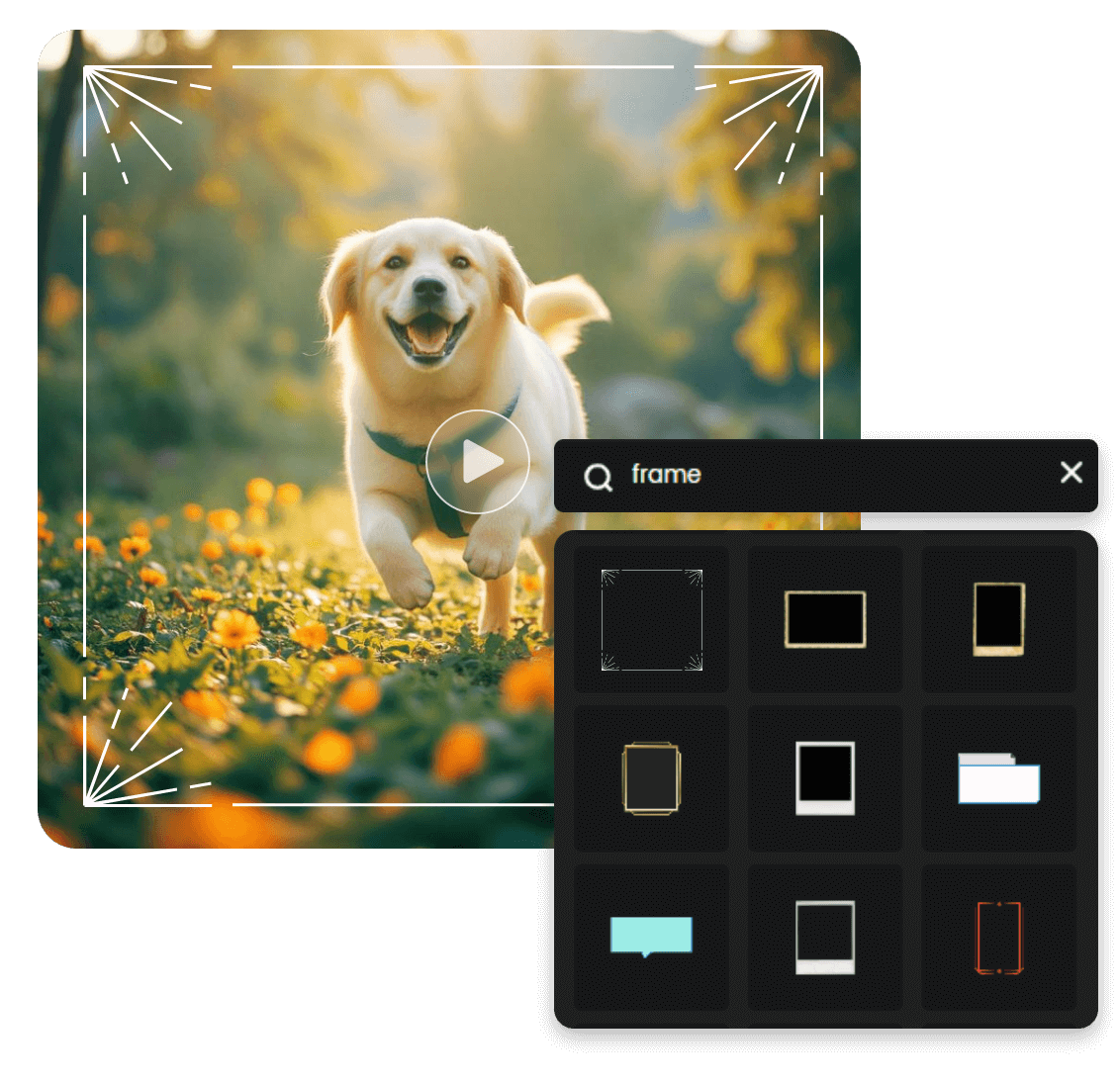 Add Frame to Video Online for Free:Video Frames & Borders | Clipfly