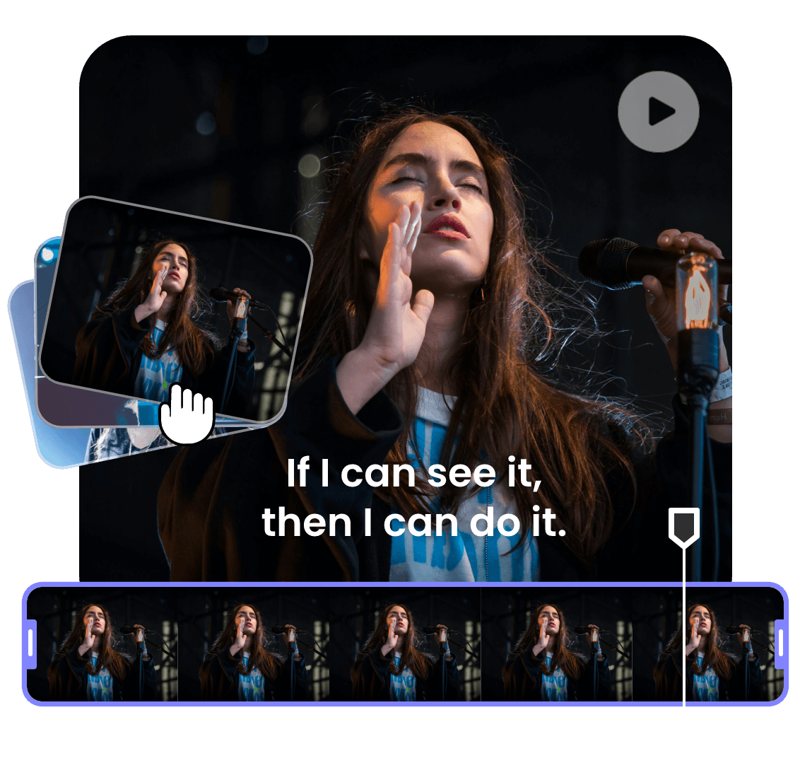 Free Lyric Video Maker Online: Add Lyrics to Video | Clipfly