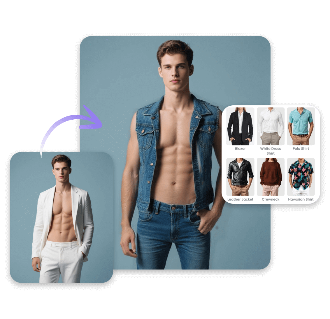 Free AI Clothes Remover: Remove Clothes from Photo & Video | Clipfly