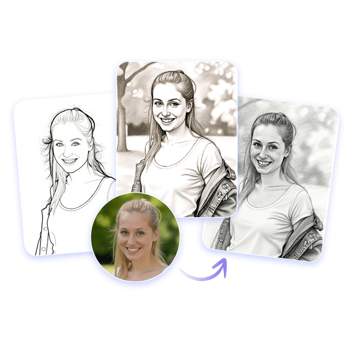 Turn Photo into Line Drawing Online for Free | Clipfly