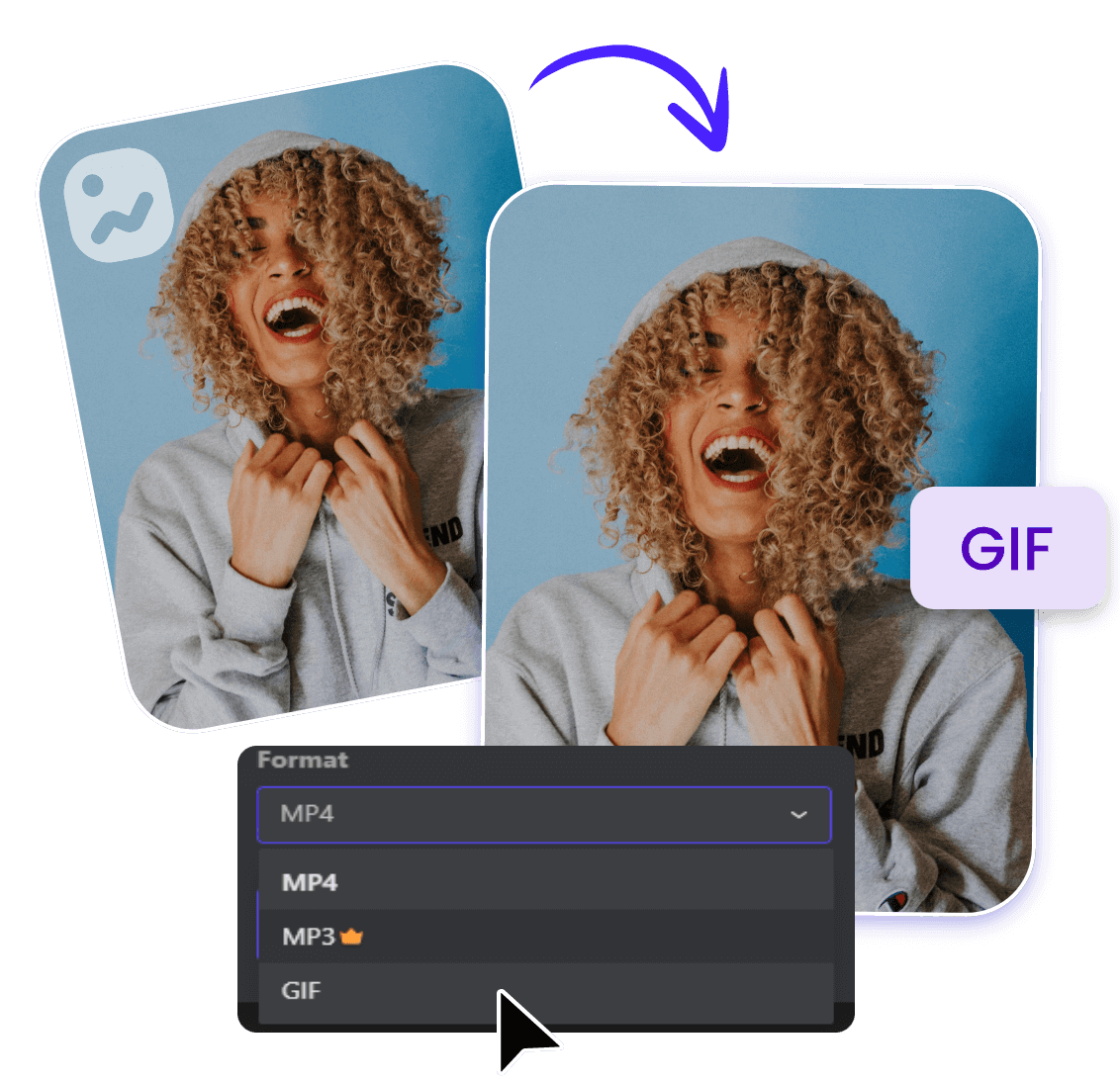 Free Image to GIF Converter: Convert Image to GIF Online | Clipfly