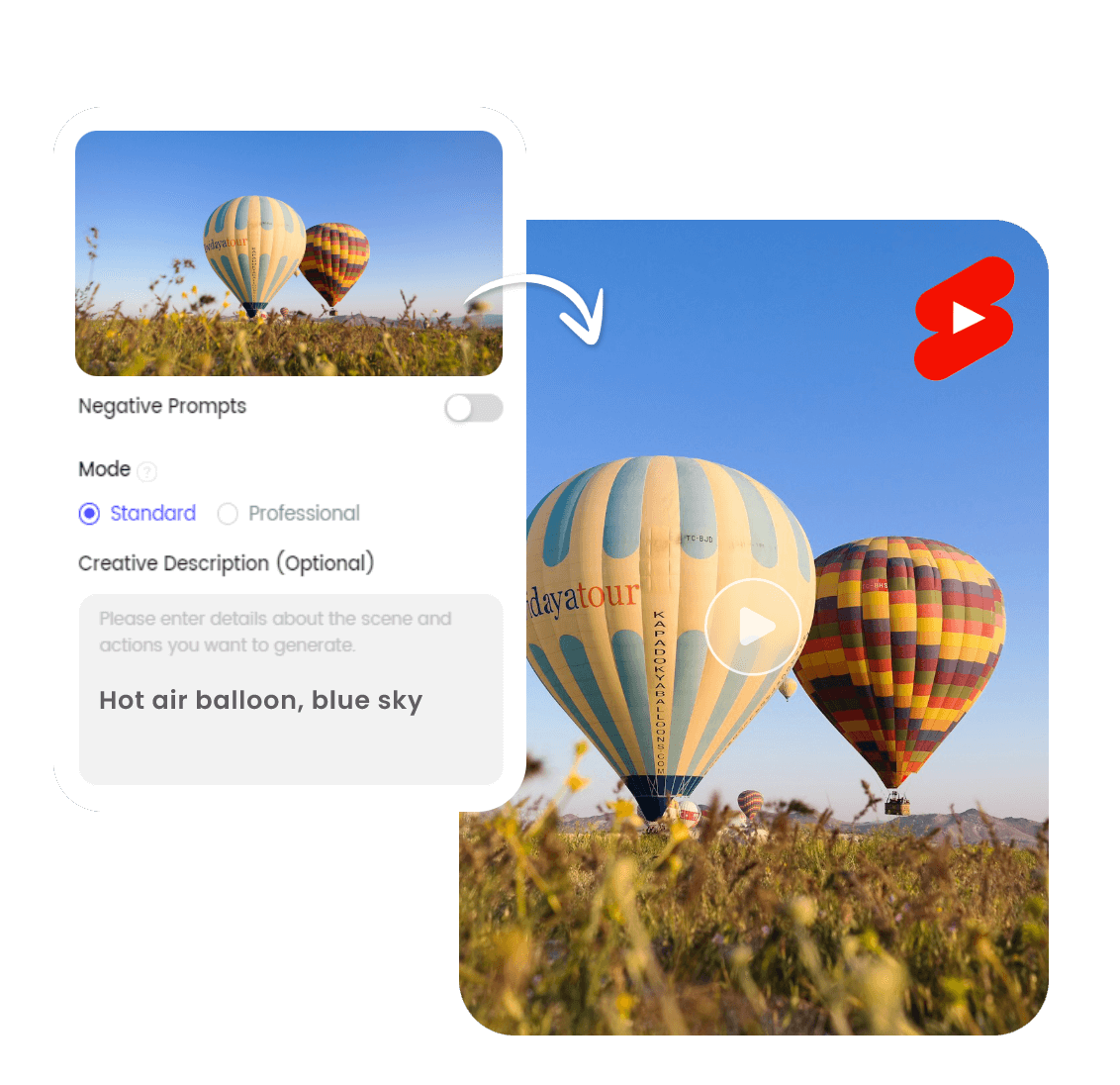 AI YouTube Shorts Generator Online: Create YT Shorts for Free | Clipfly