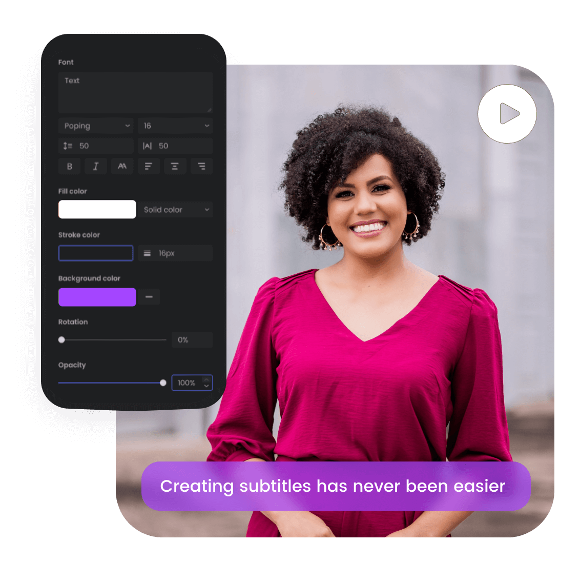 Video Caption Generator: Online & Free | Clipfly