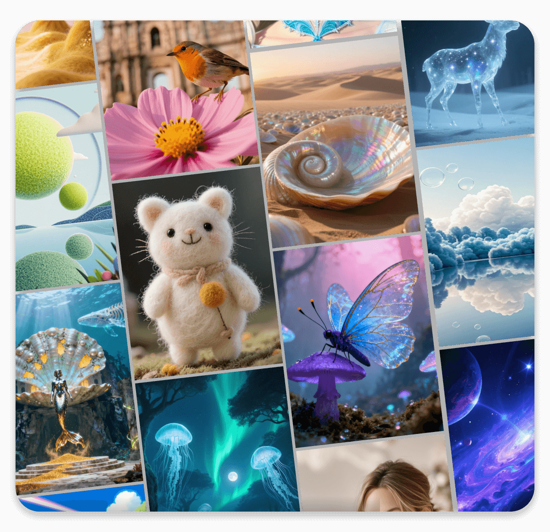 Fusion d'image IA gratuite - Fusionner 2 photos en ligne | Clipfly