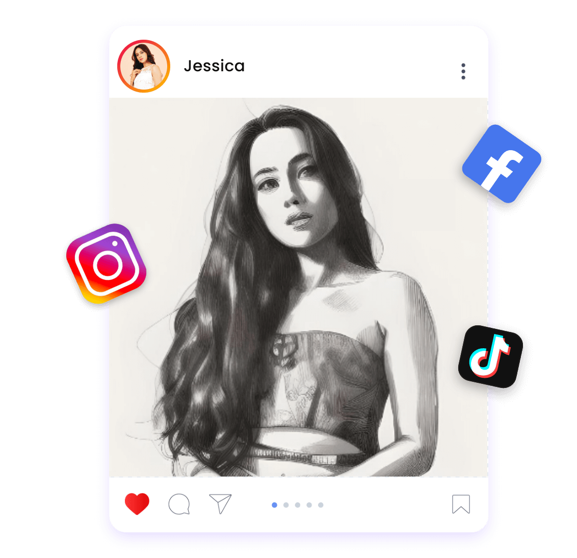 Photo to Sketch Free Online: Turn Your Photo into a Sketch | Clipfly