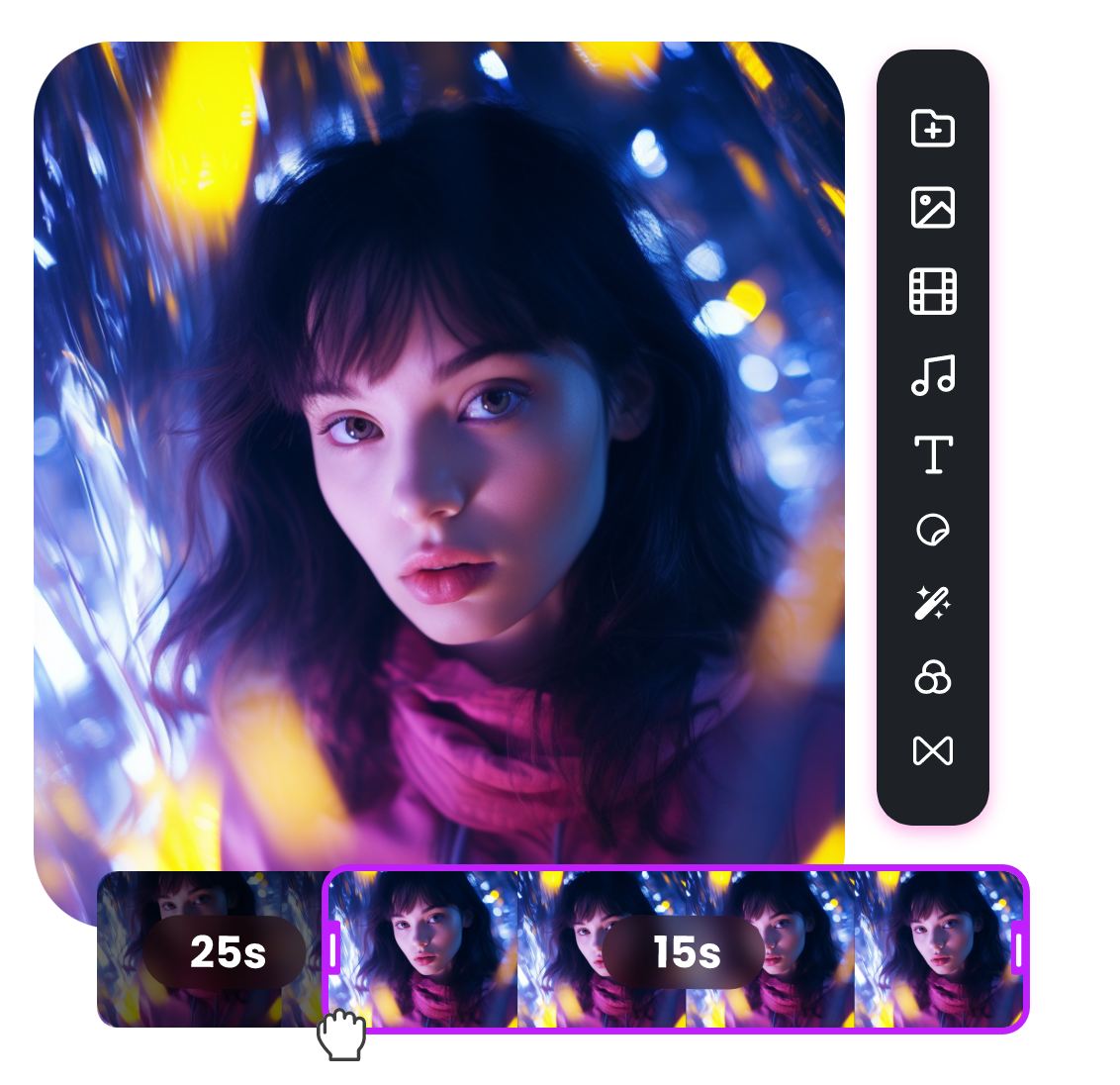 Supprimer objet vidéo en ligne gratuitement avec l'IA | Clipfly