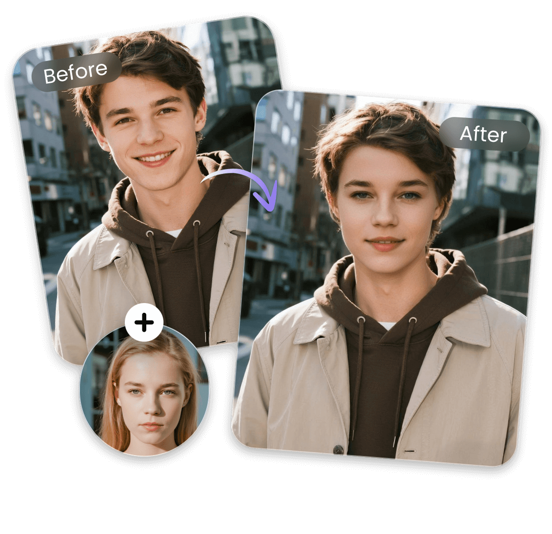 Face Swap gratuit IA en ligne | Clipfly