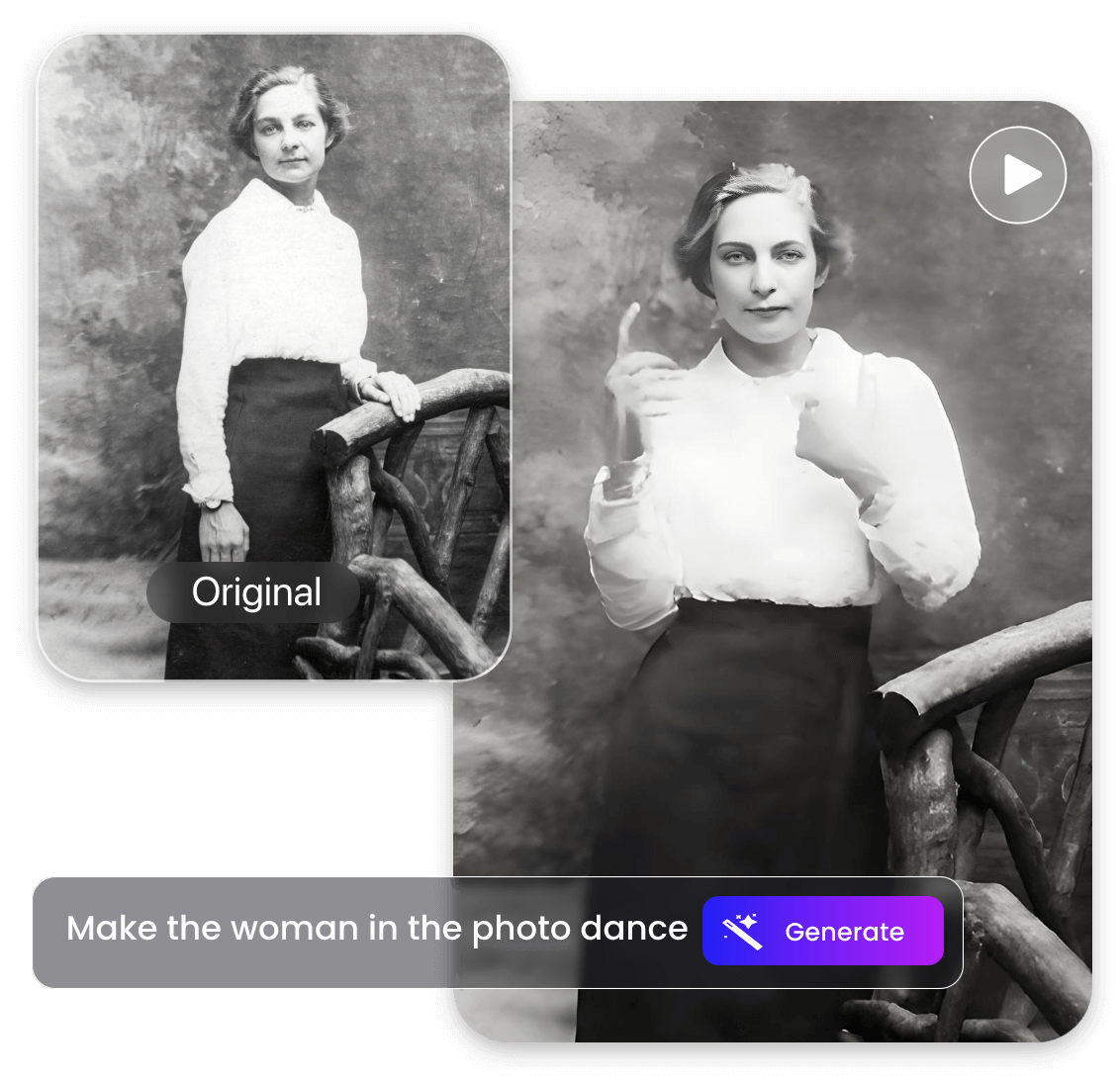 Animate Old Photos: Bring Old Photos to Life Online Free