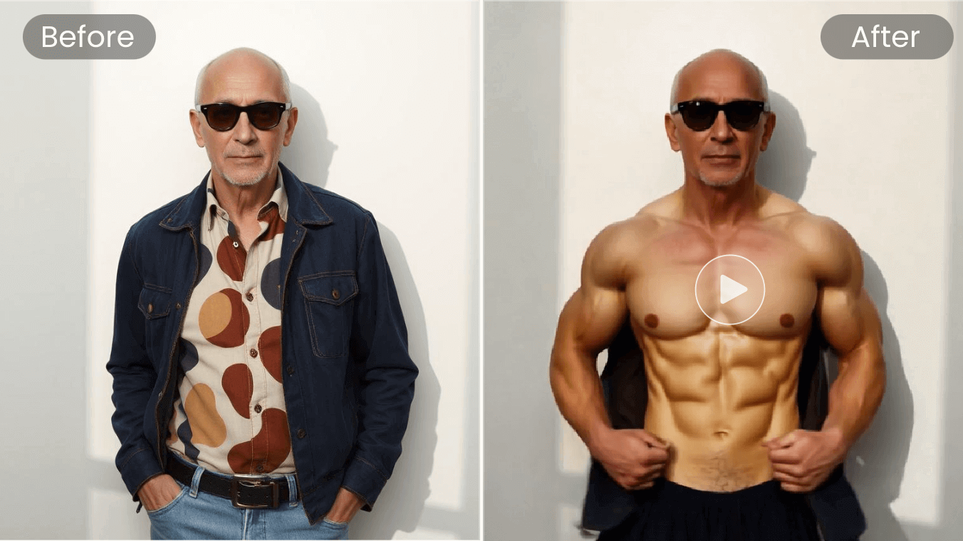 AI Muscle Generator Free Online - Create Muscle Growth Videos | Clipfly