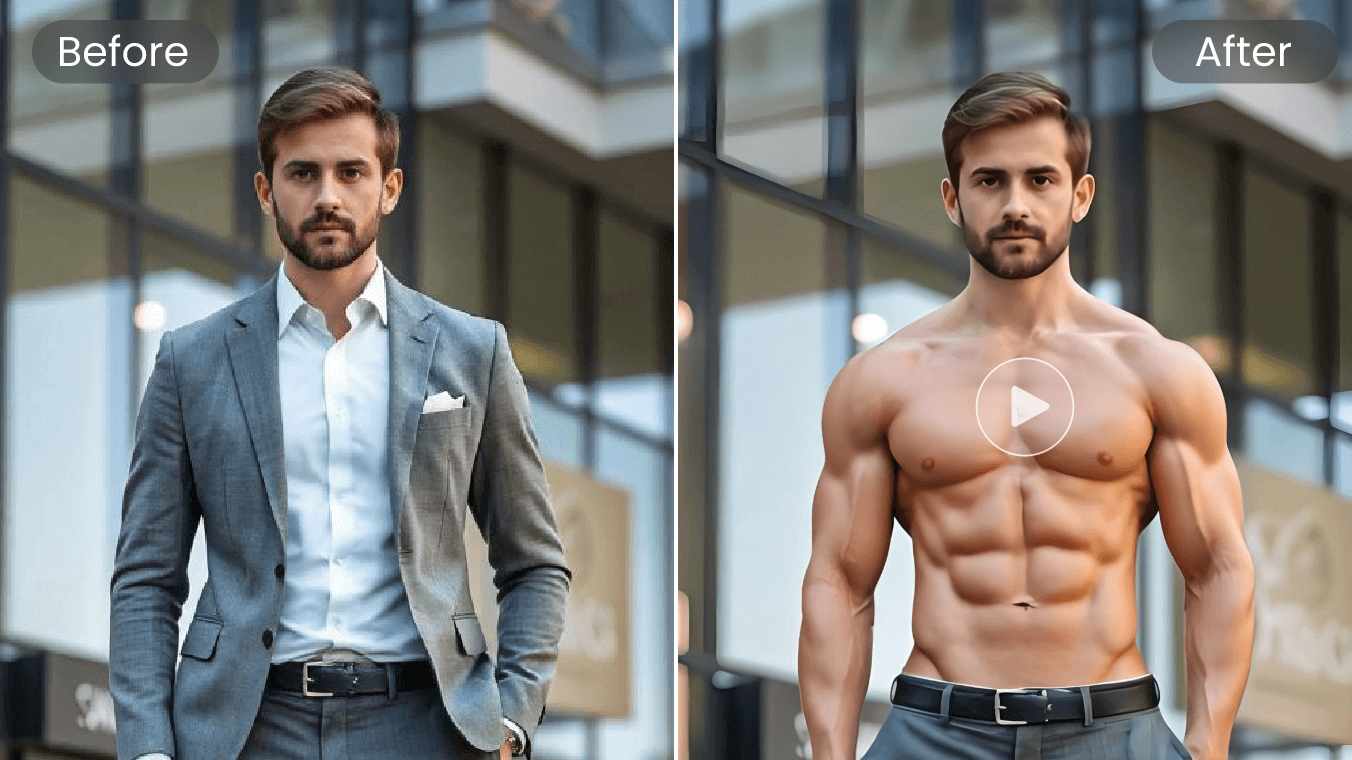 AI Muscle Generator Free Online - Create Muscle Growth Videos | Clipfly