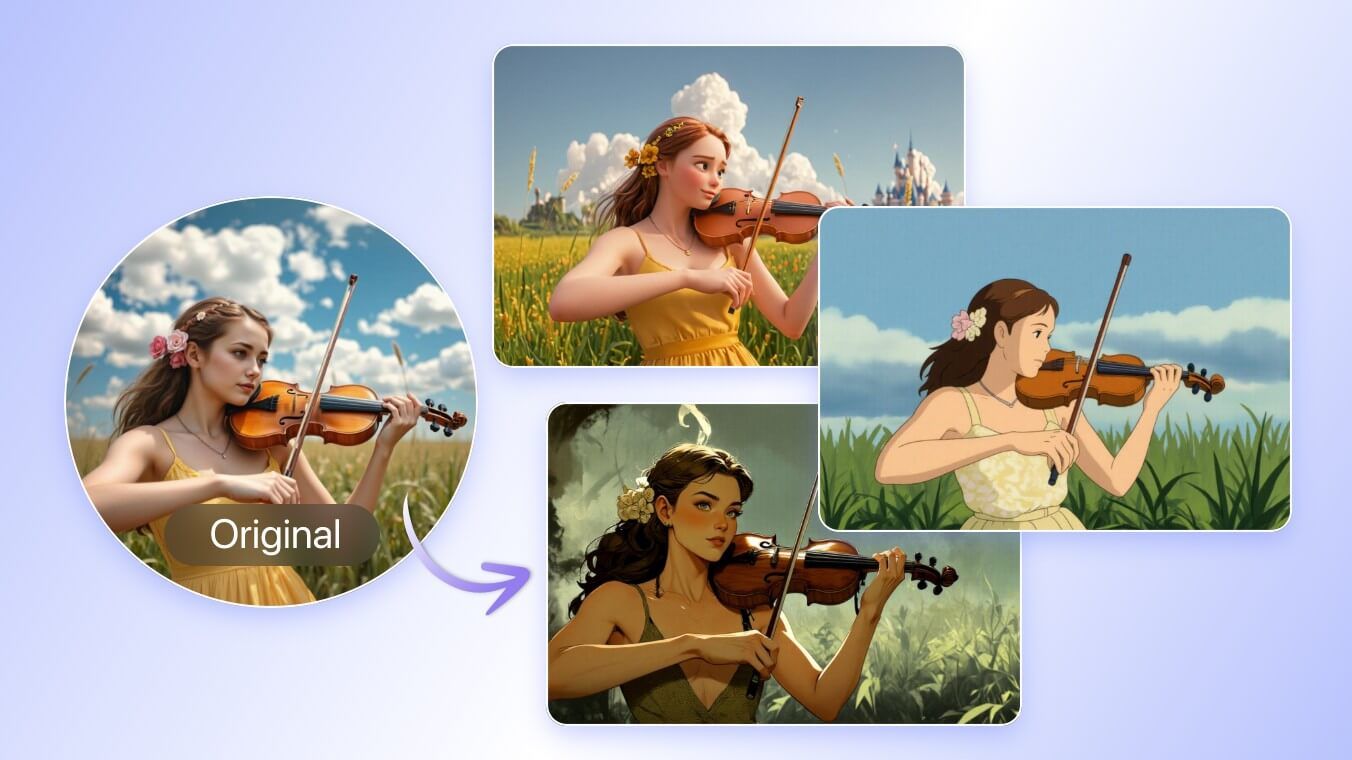 Image to Image AI Generator Free - Convert Image to AI Art | Clipfly