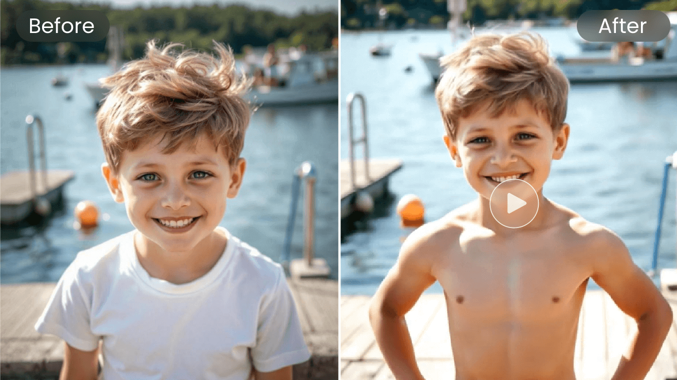 AI Muscle Generator Free Online - Create Muscle Growth Videos | Clipfly