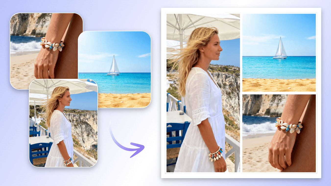 Fusion d'image IA gratuite - Fusionner 2 photos en ligne | Clipfly
