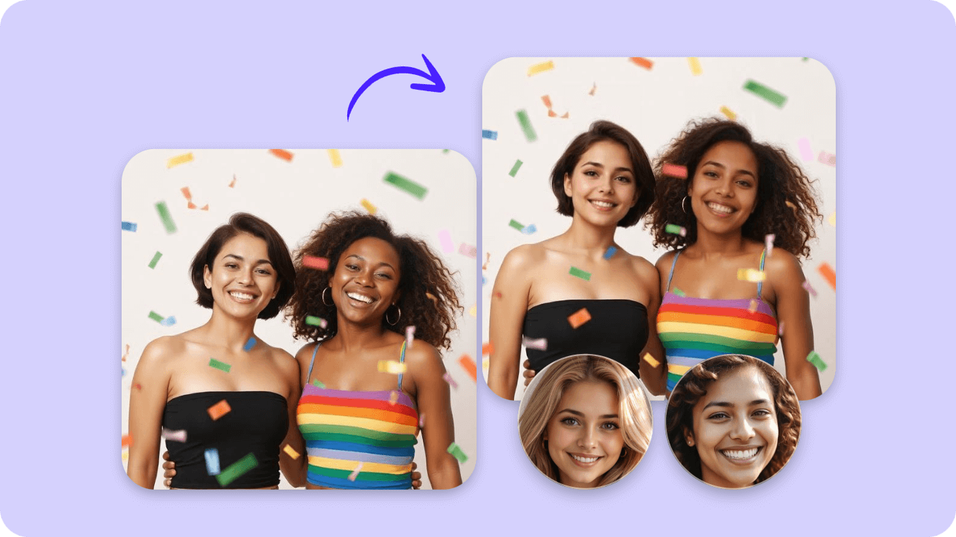 Face Swap gratuit IA en ligne | Clipfly