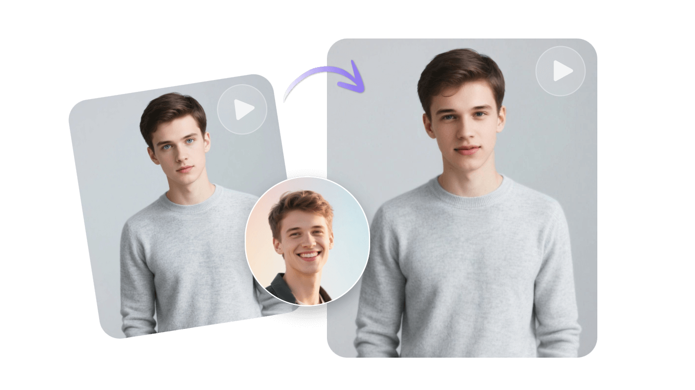 Free AI Face Swap Video Maker – Swap Faces in Videos Online | Clipfly
