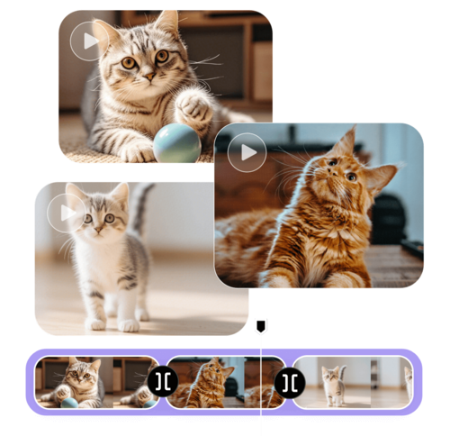 AI Video Combiner: Merge Videos Online for Free | Clipfly