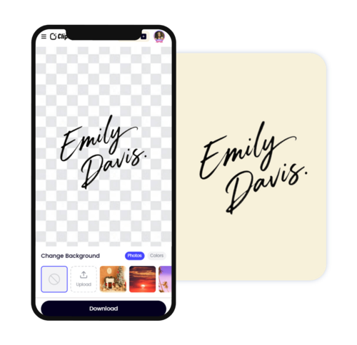 Remove Background from Signatures for Free | Clipfly