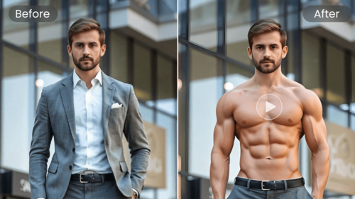 AI Muscle Generator Free Online - Create Muscle Growth Videos | Clipfly