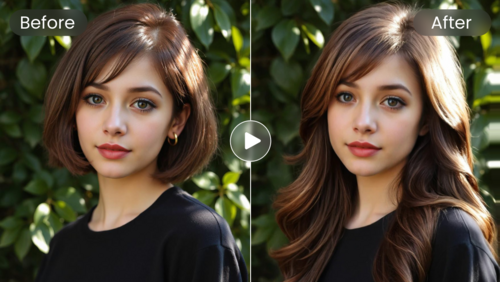 Long Hair Filter Online Free – Instantly See Yourself with Long Hair
